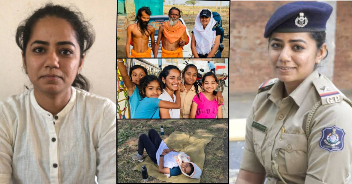 મહિલા ASI ભાવિષા કડછાએ 3500 કીલો મીટર ચાલી નર્મદાની પરિક્રમા કરી ...