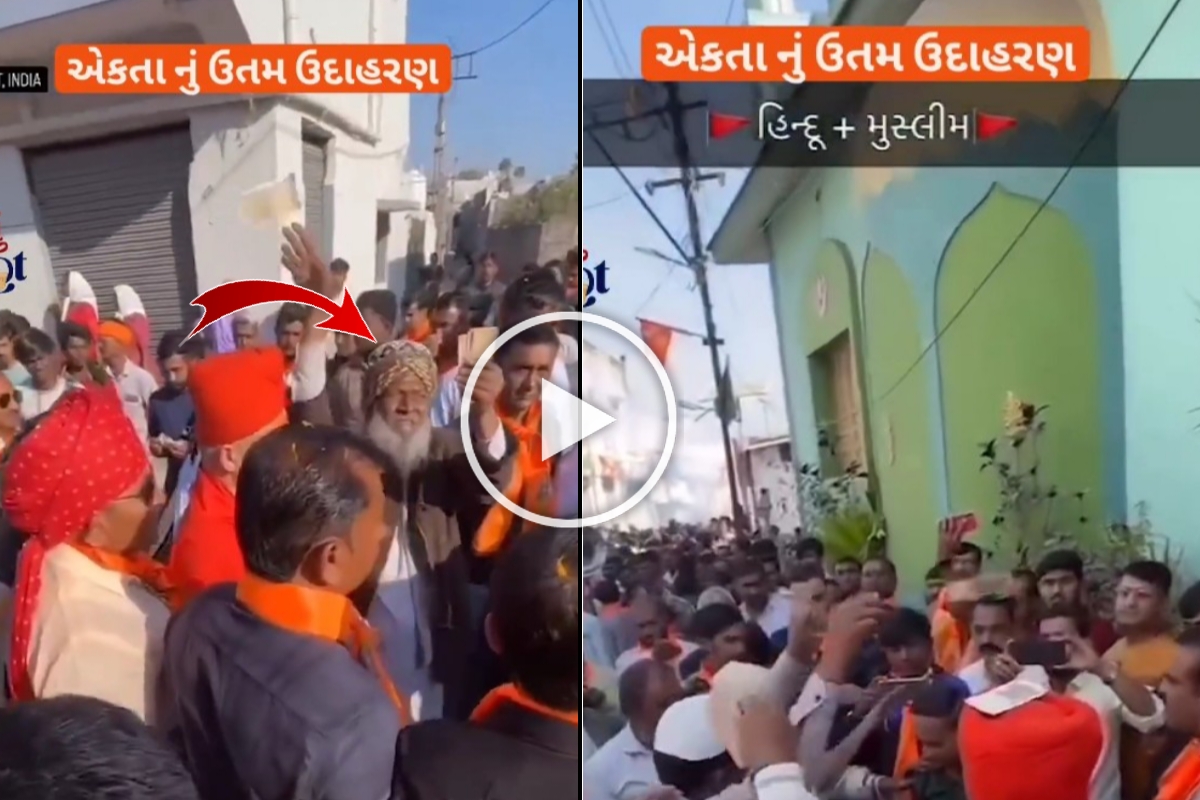 લોધિકા ગામના વખાણ કરતા નહી થાકો! હિન્દુ મુસ્લિમે સાથે મળીને શ્રી રામ ...